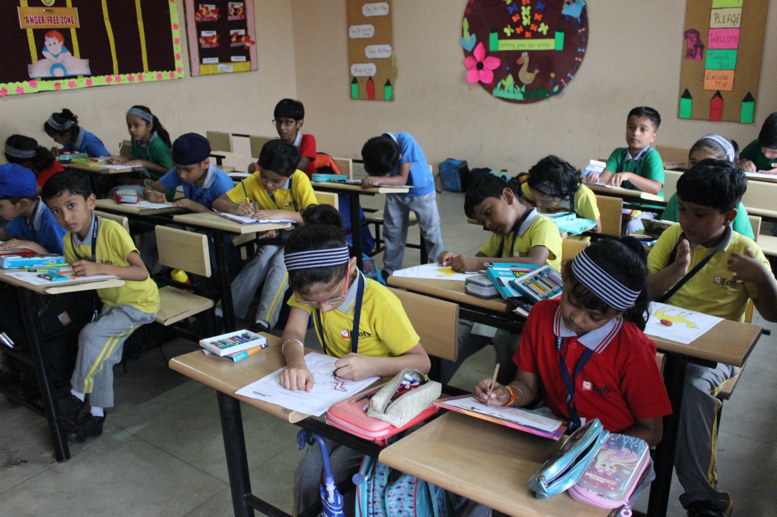 Dot Drawing Competition - Edify School Nagpur