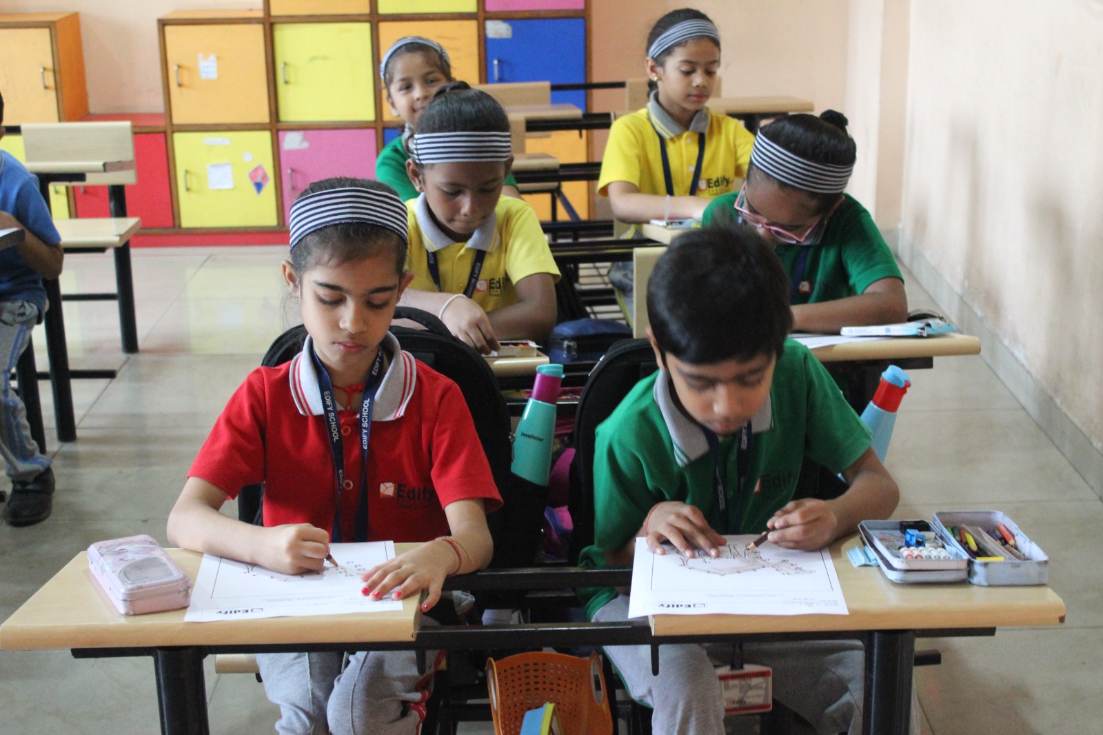 Dot Drawing Competition - Edify School Nagpur