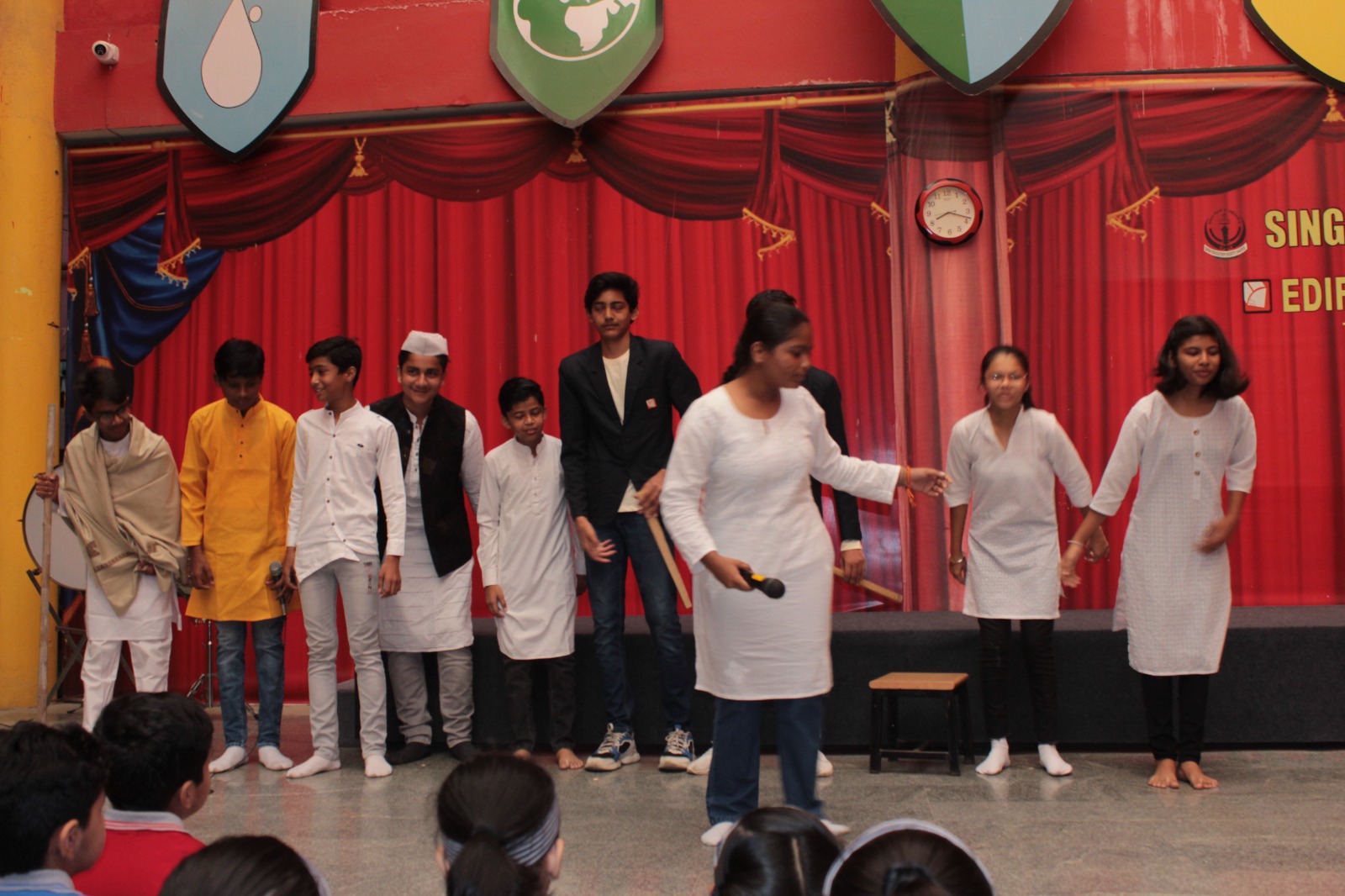 Freedom Fighters Script & Photos - Edify School Nagpur