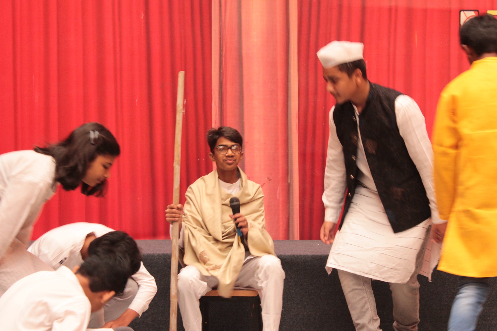 Freedom Fighters Script & Photos - Edify School Nagpur